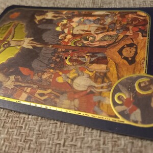 St. Dismas Holy Card With Gold Foil Border. It is 2.75" X 4.25"with ...