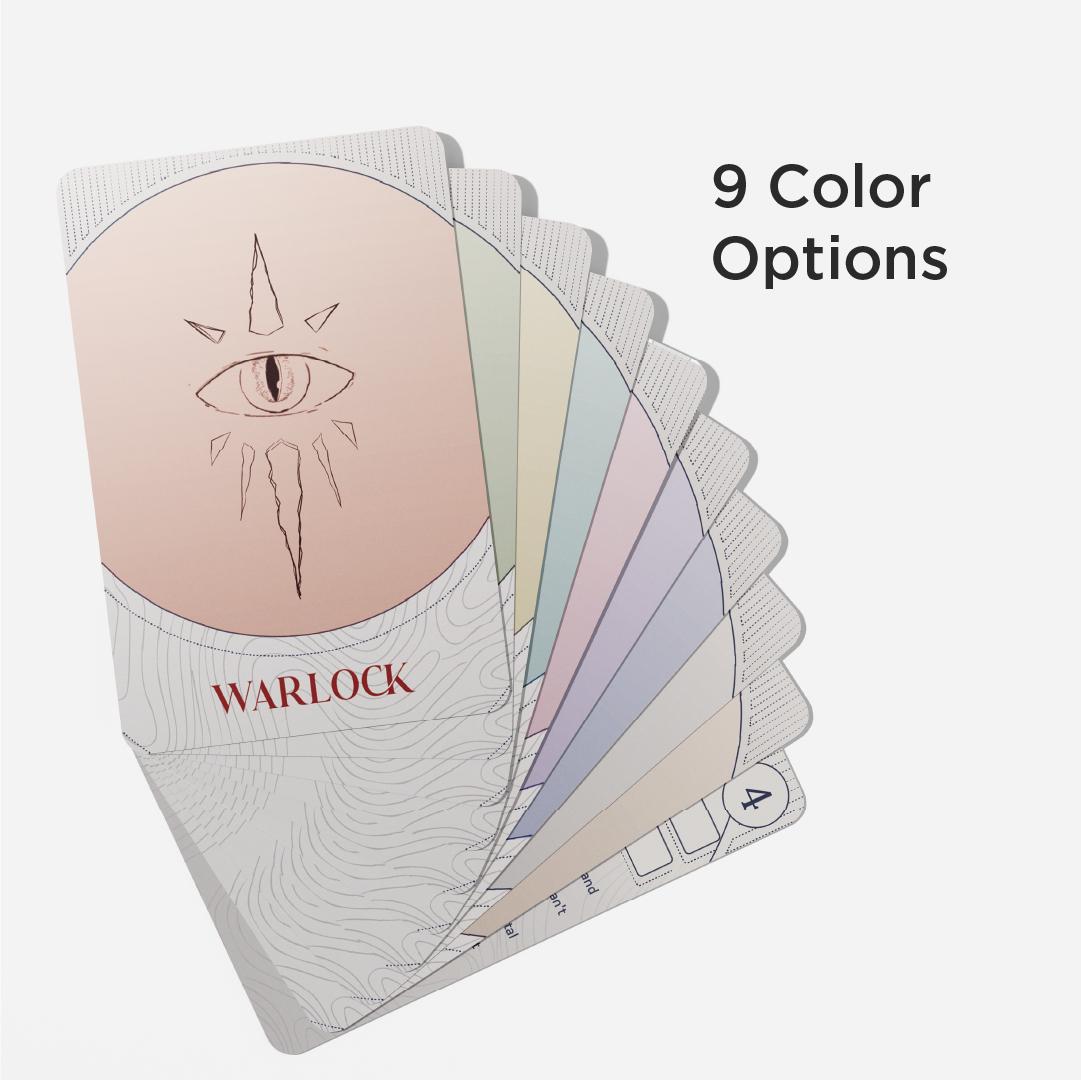 DND Class Spell Cards | Warlock | DND Class Bundle | DND Spell Cards 5e ...