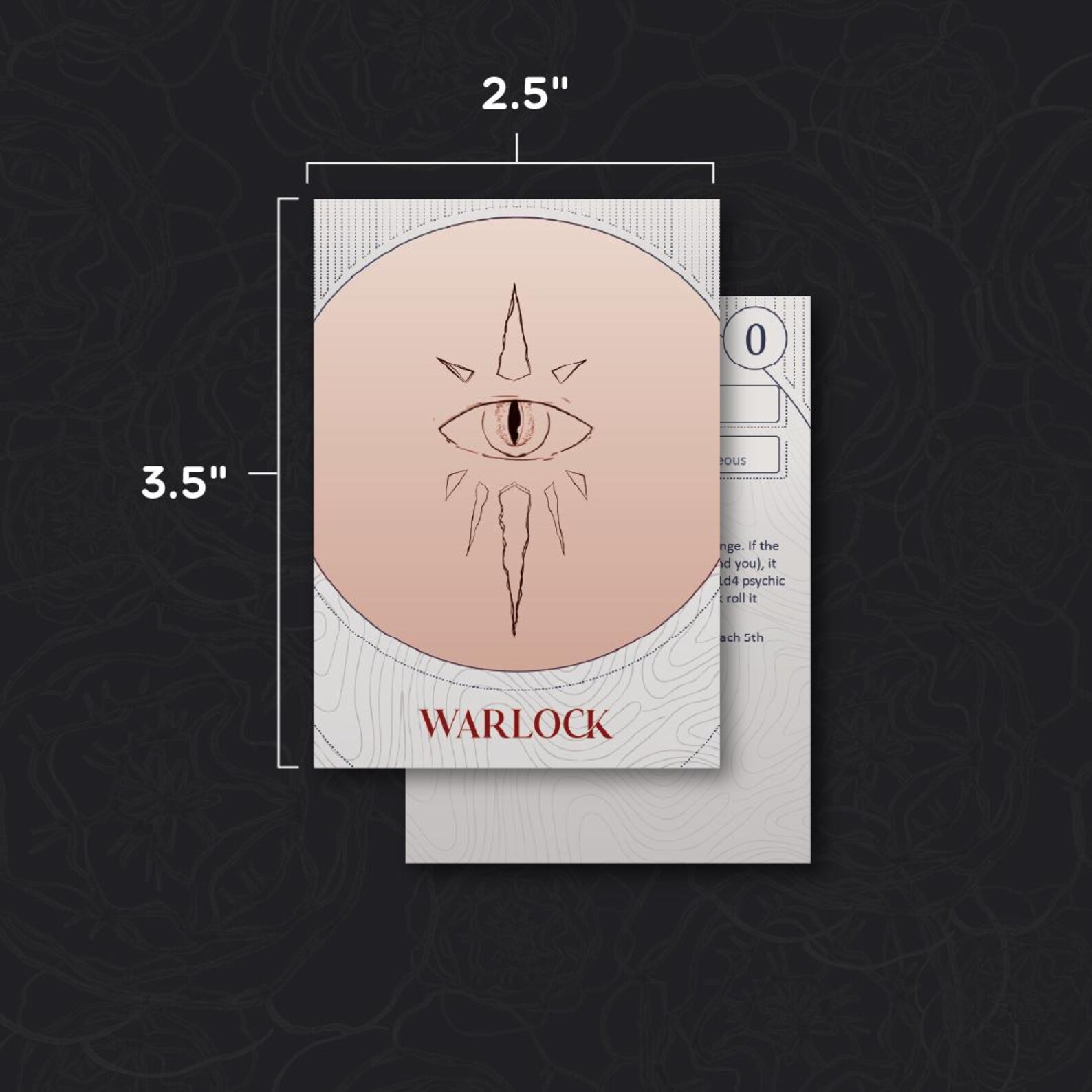 DND Class Spell Cards | Warlock | DND Class Bundle | DND Spell Cards 5e | Dnd Class Spells | Dnd ...