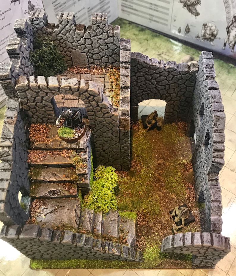 Medium Stone Ruin Abandoned Castle - Etsy