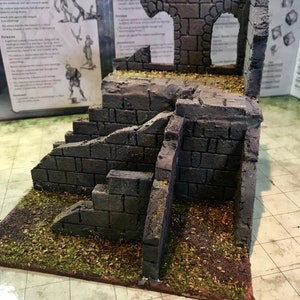 Medium Stone Model Ruin, Wargaming Scenery - Etsy