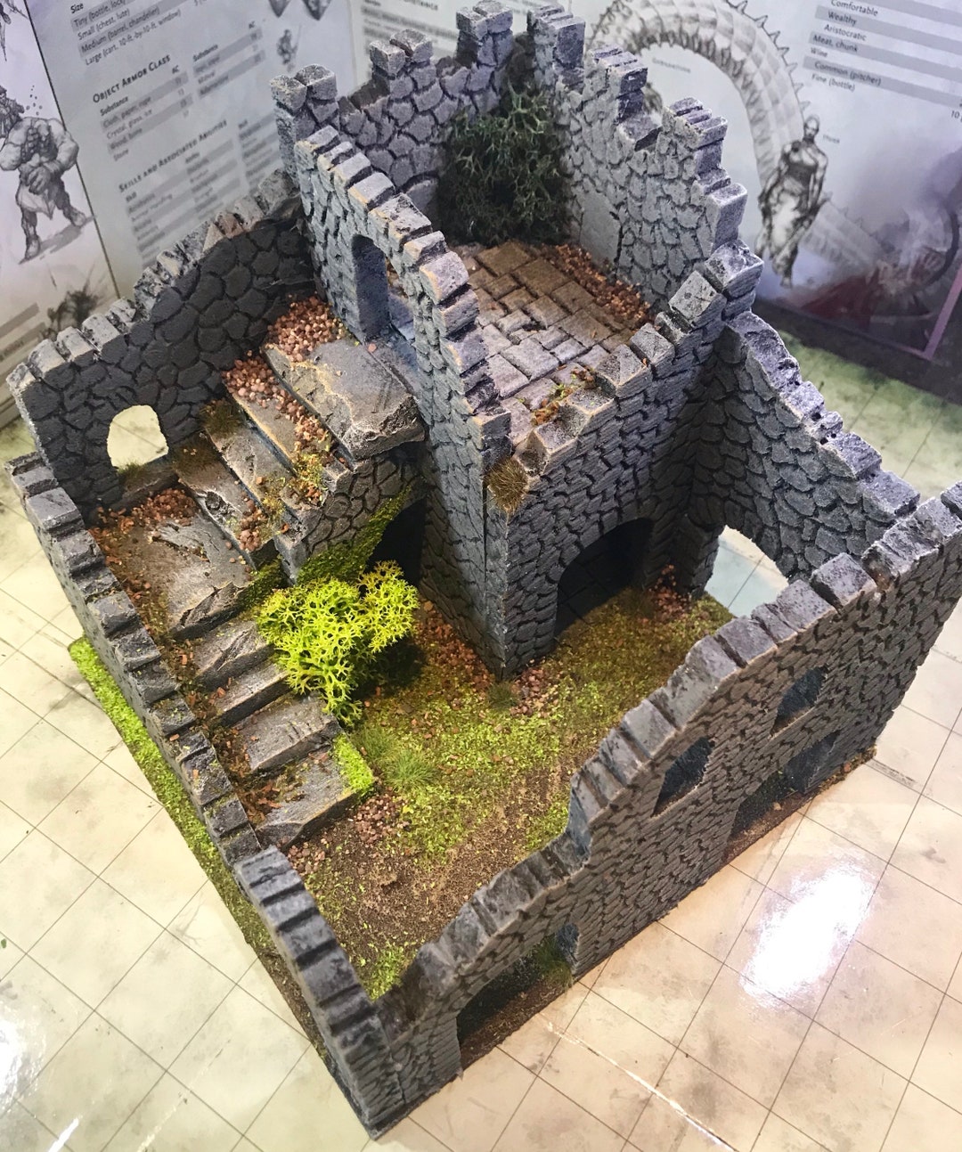 Medium Stone Ruin Abandoned Castle - Etsy