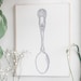 Spoonie Print, Fibromyalgia Awareness, Spoon Theory, Chronic Illness ...