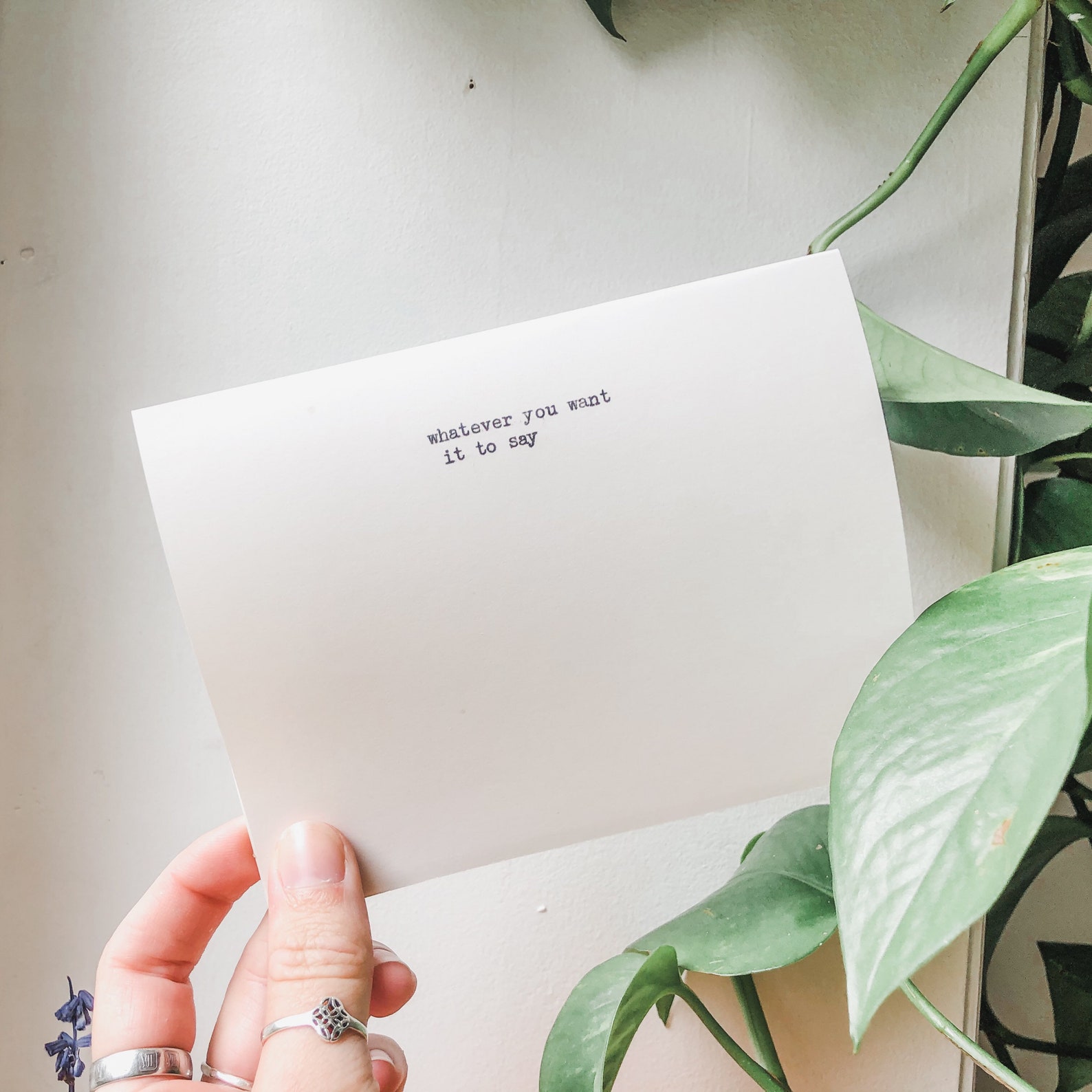 Custom Greeting Card Sentimental Card Greeting Card - Etsy