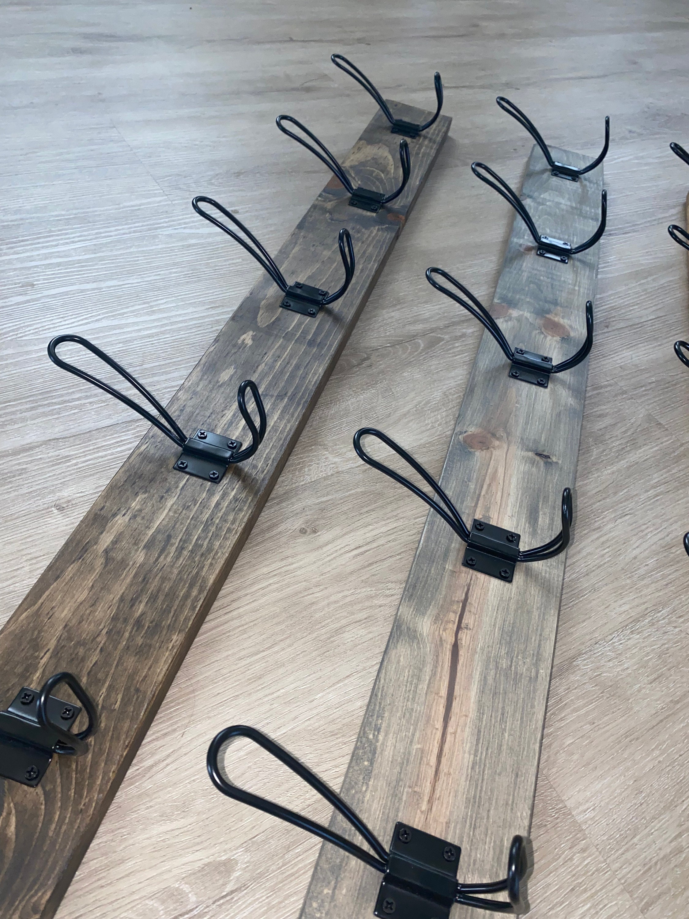 Handmade Farmhouse Hook Rack - Etsy