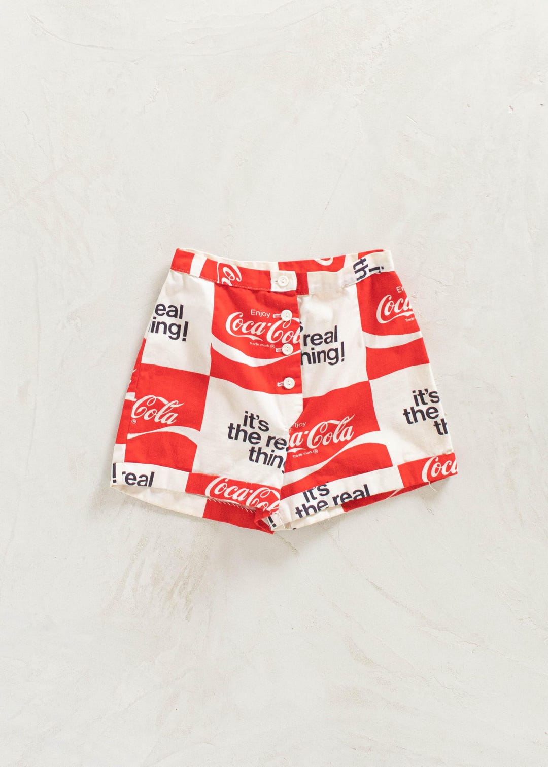 Vintage 1970s Coca Cola Shorts Size Women's 23 — Vintage Coca Cola ...
