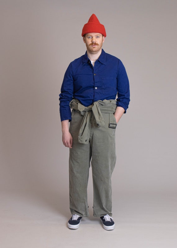 1980s Bleu de Travail European Workwear Chore Jacket … - Gem