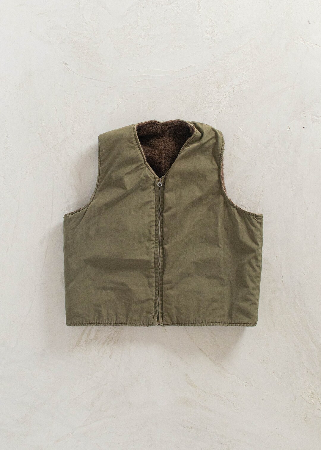 1940s WWII USN Alpaca Lined Military Vest Size M/L - Etsy