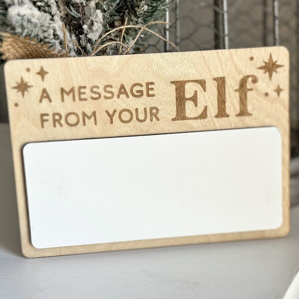 Elf Sign - Etsy