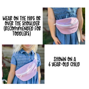 Personalized Kids Fanny Pack Custom Kid Crossbody Bag Girl Toddler ...