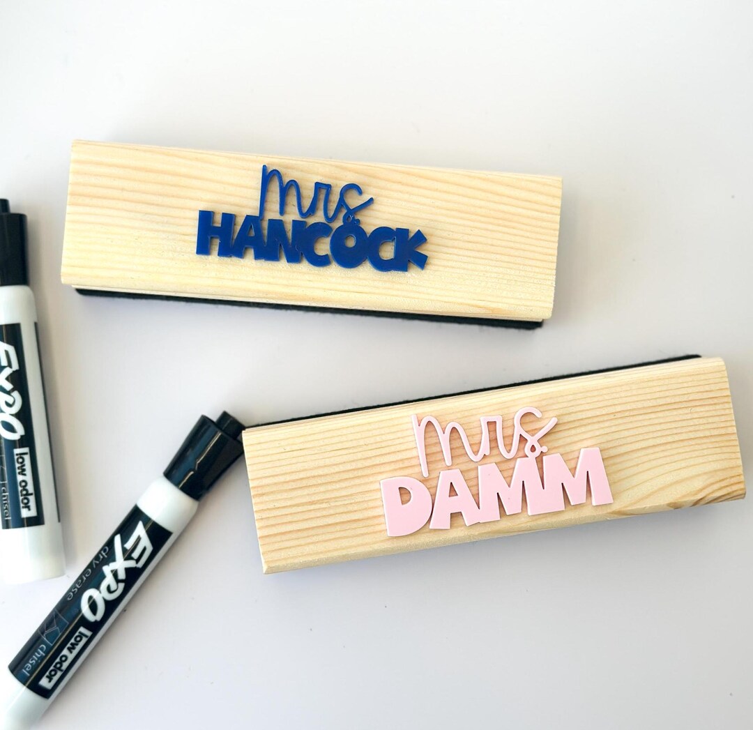 Personalized Teacher Gift Dry Erase Gift Set Teacher Christmas Gift ...