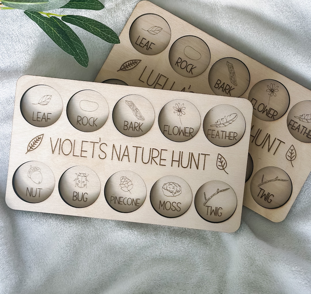 Custom Nature Hunt Gift Kid Nature Learning Toy Custom Gift Kid ...
