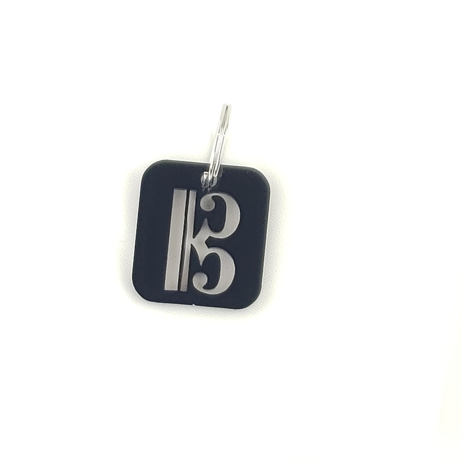 Alto Clef Keychain - Etsy