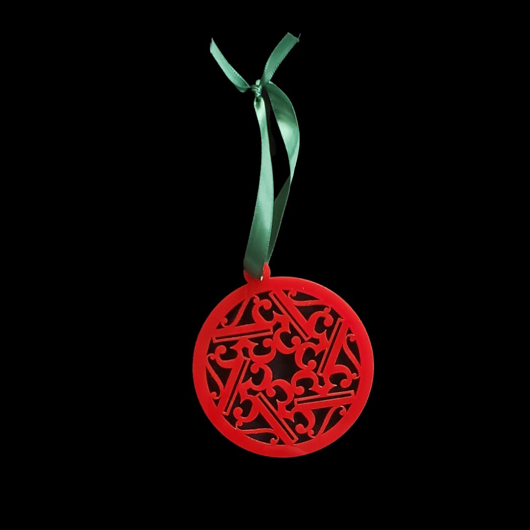 Fancy Flower Music Clef Ornaments Alto Clef Bass Clef and - Etsy