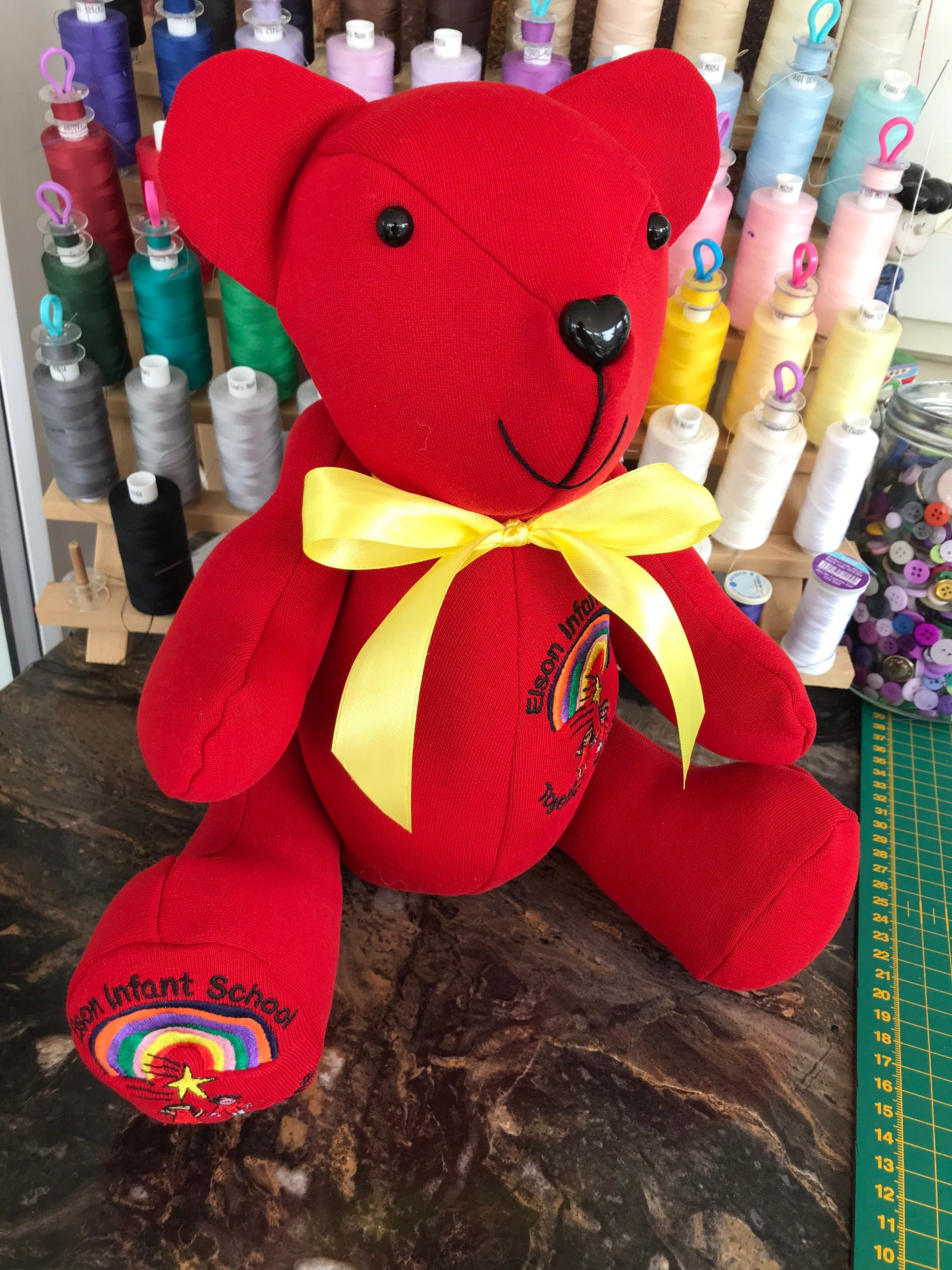 School uniform leavers bear keepsake | Etsy
