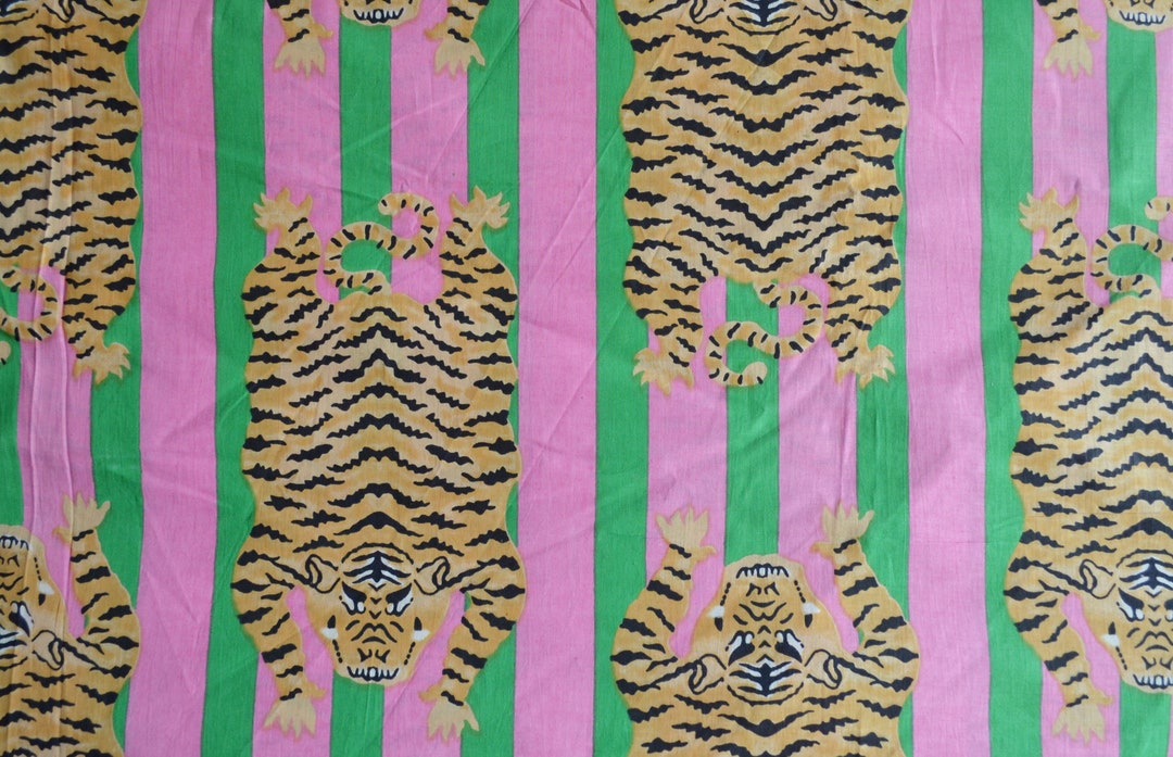 Animal Print Indian Hand Print Block Cotton Fabric for New Designer ...