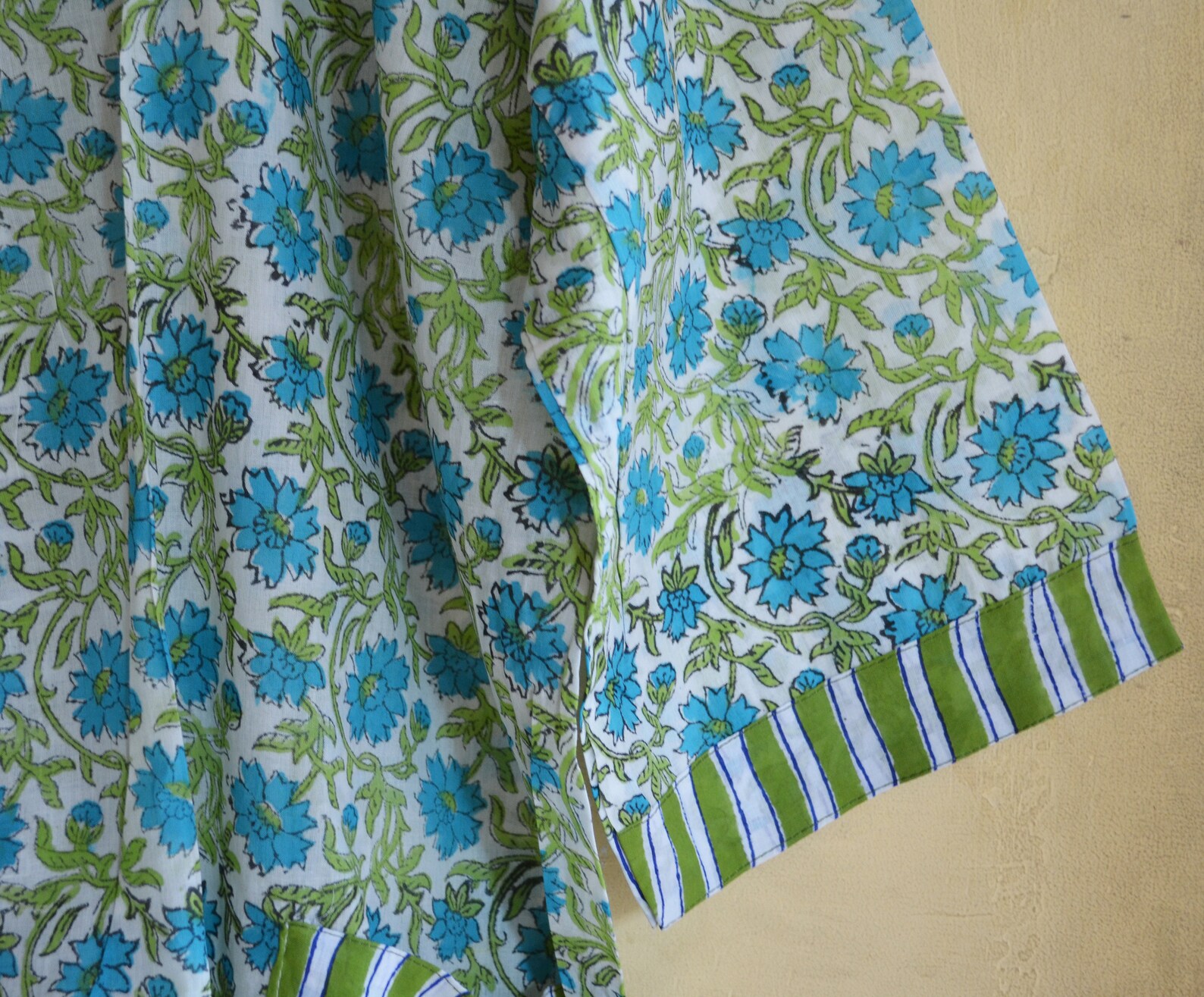 Indian Night Wear 100% Cotton Floral Printed Ethnic Woman Long | Etsy