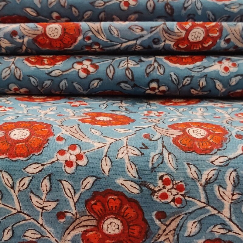 Indian Cotton Fabric - Etsy