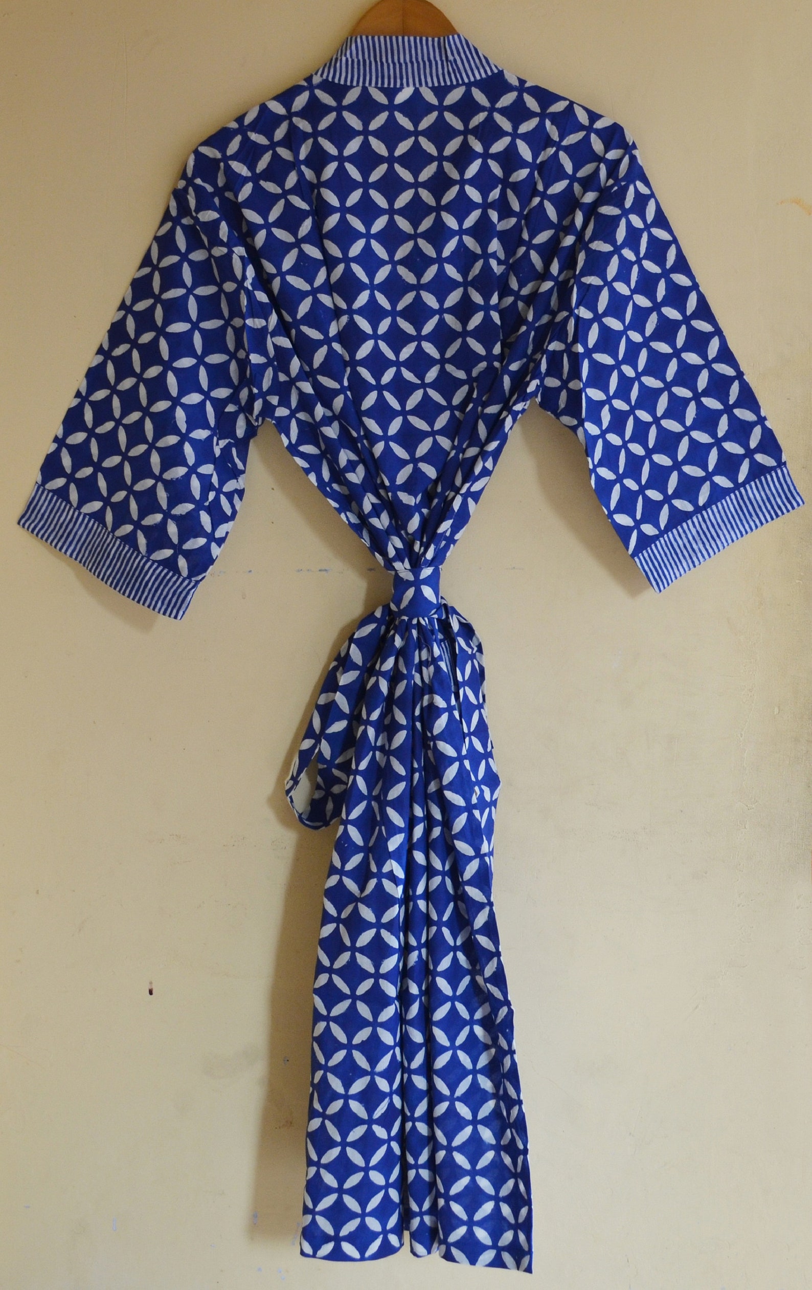 Handmade Night Wear Hand Block Printed Ethnic Dress Throw | Etsy