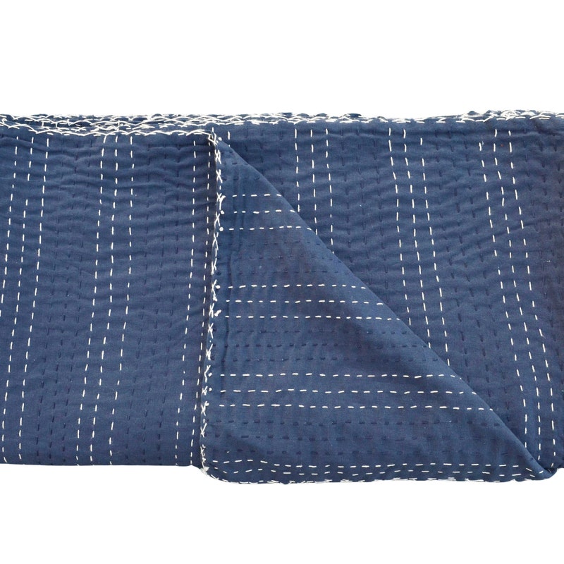 Indigo Bedding - Etsy