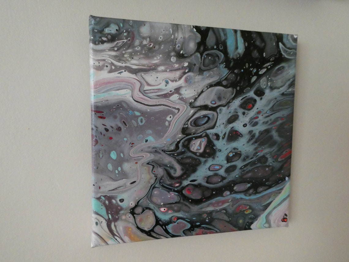 ROCK POOL 2 Acrylic Painting on Canvas - Etsy