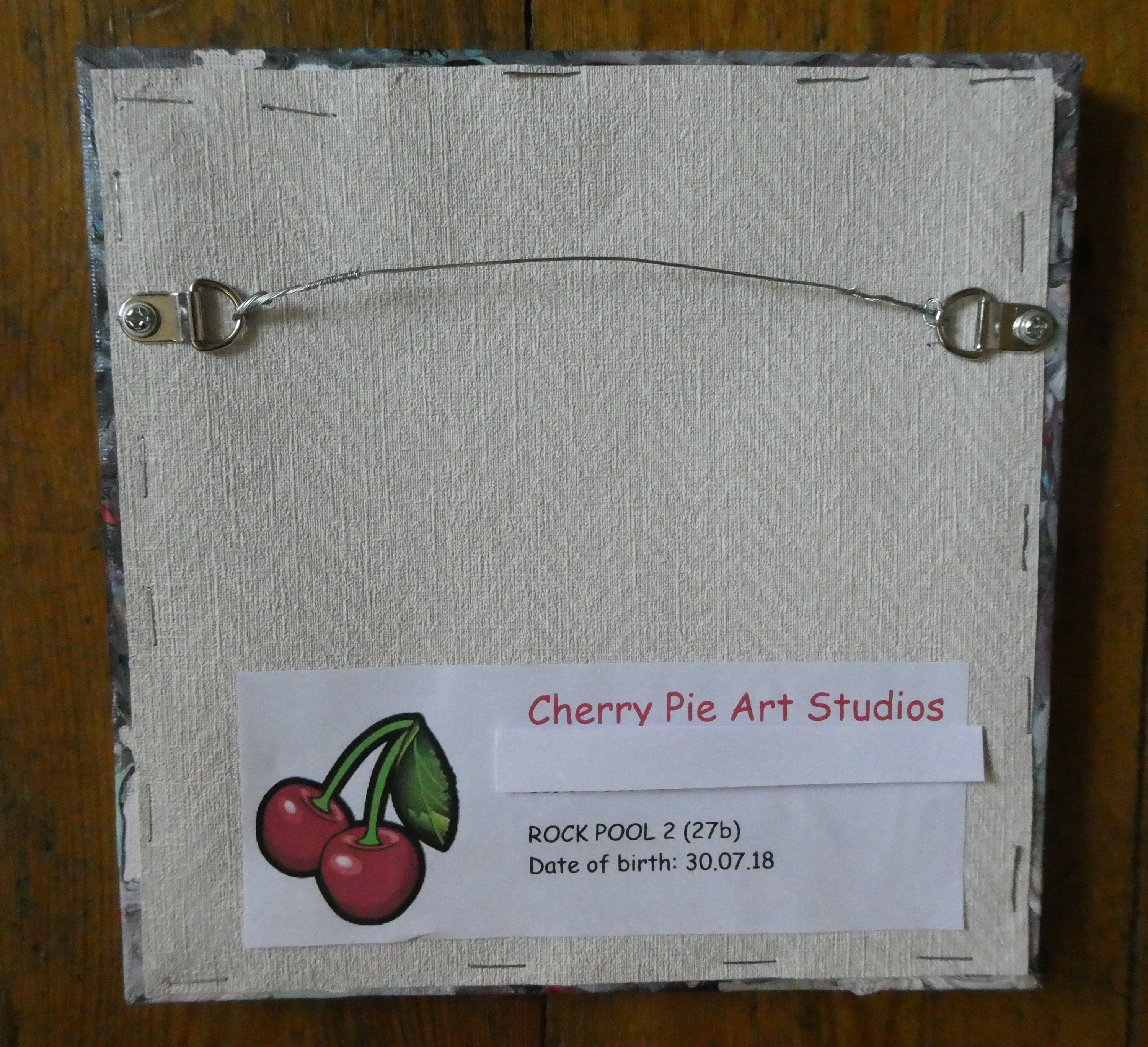 ROCK POOL 2 Acrylic Painting on Canvas - Etsy