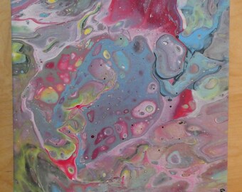 ROCK POOL 2 Acrylic Painting on Canvas - Etsy