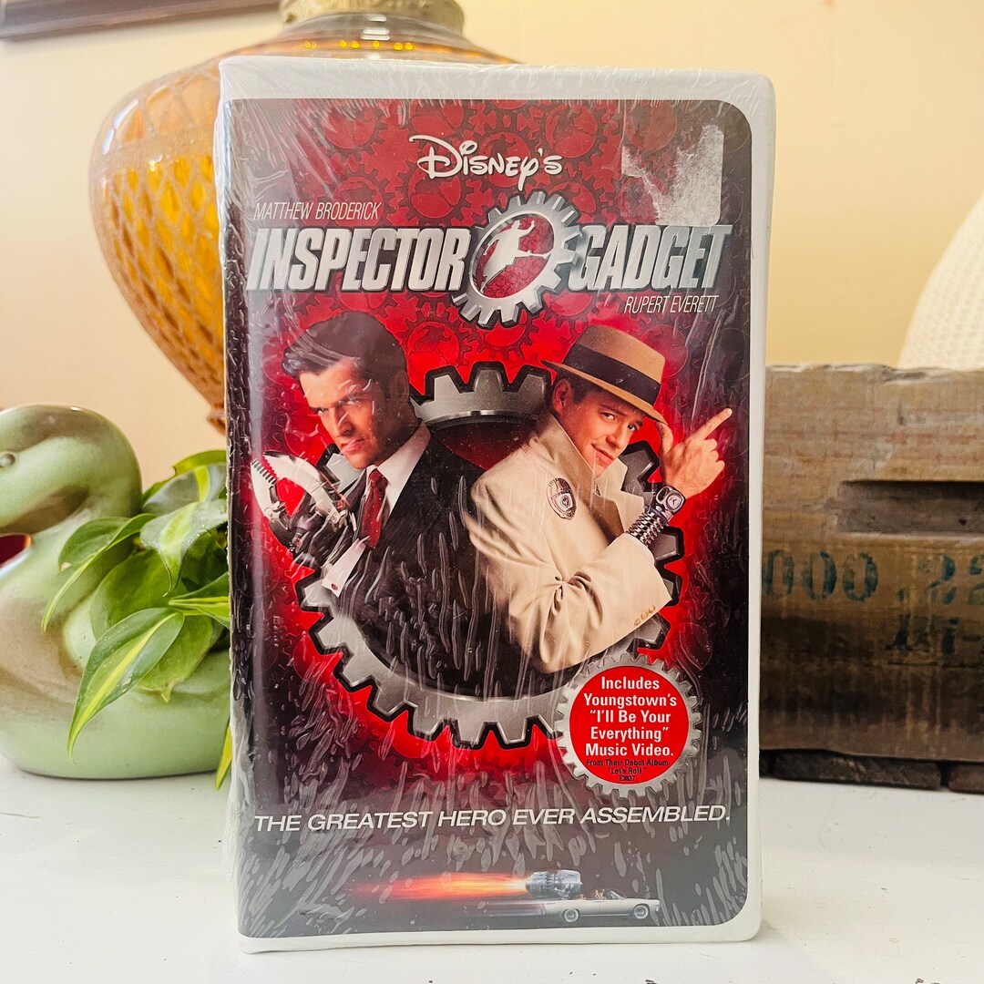 Walt Disney's Inspector Gadget (VHS, 1999, Clam Shell Case) - Etsy