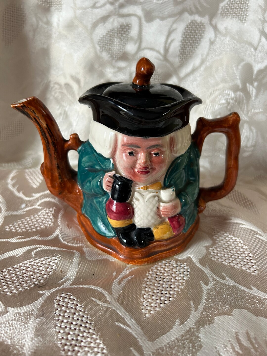 Vintage Toby Teapots Pair Shorter England Two Faced TOBY TEAPOTS - Etsy