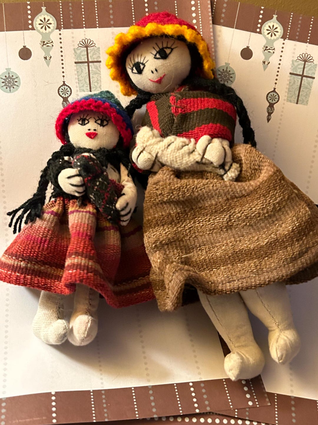Handmade Peruvian Mama Dolls With Babies Woven in Wool Hand Stitched - Etsy