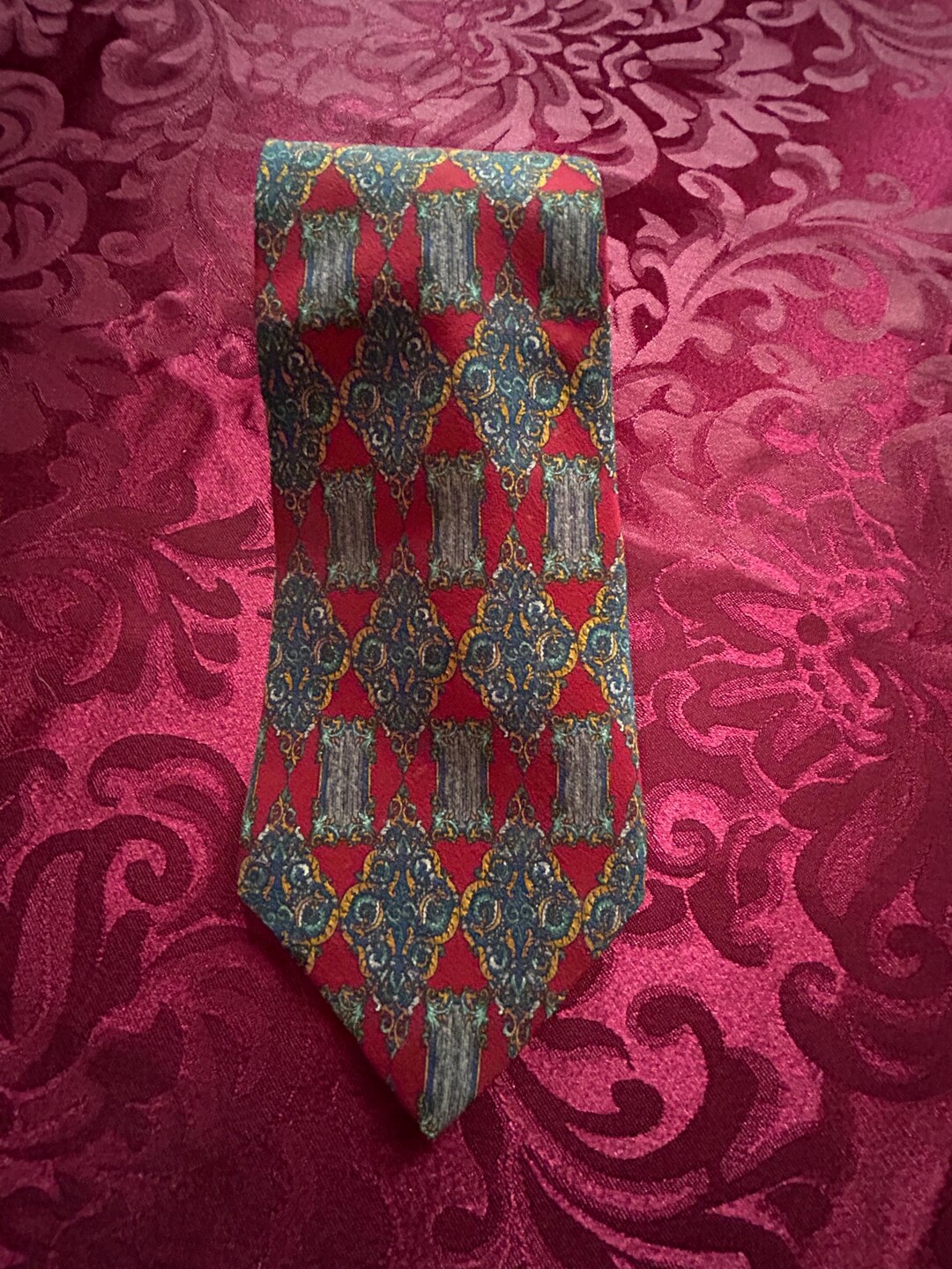 Metropolitan Museum of Art Tie 100% Silk Canada Made - Etsy