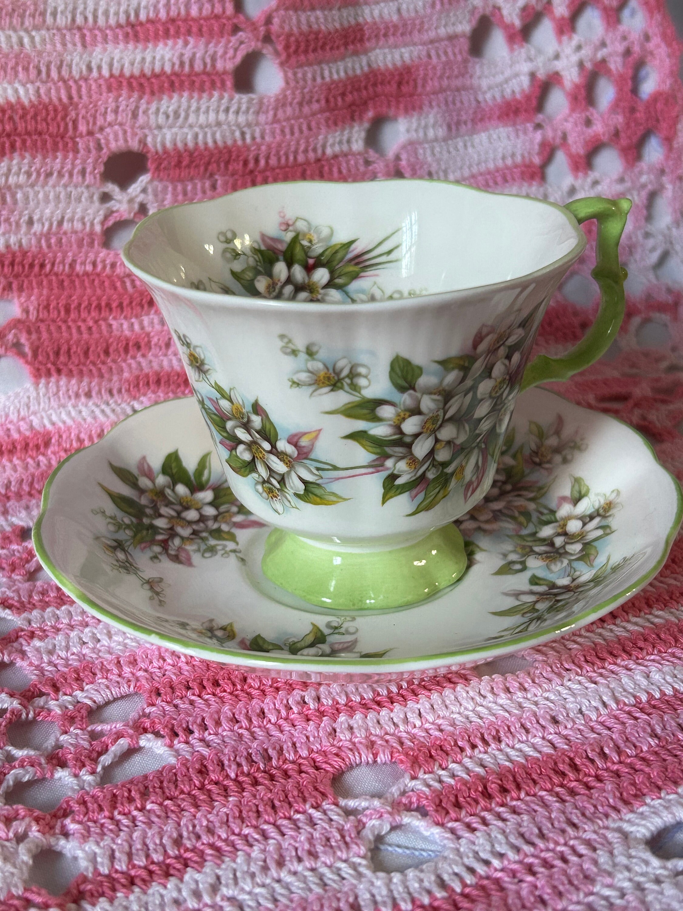Royal Albert Orange Blossom Tea Cup and Saucer - Etsy