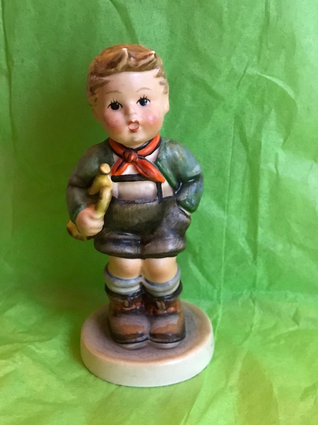 Hummel Boy With Trumpet Figurine, Backstamp is 1970’s Model #97 - Etsy