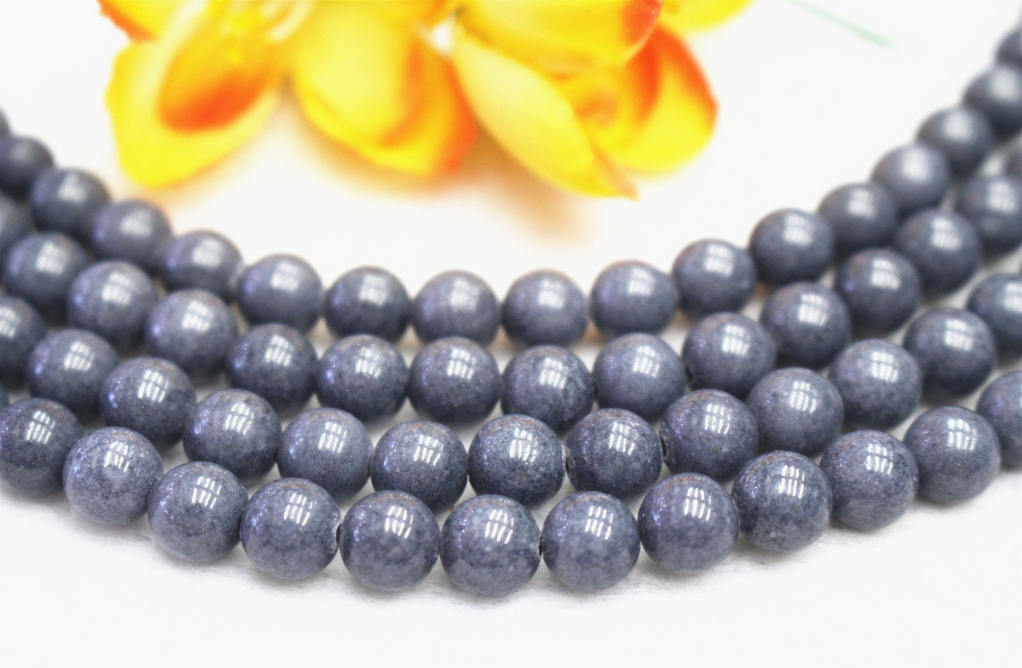 Gray Mountain Jade Smooth Round Beads 4mm 6mm 8mm 10mm 12mm - Etsy UK