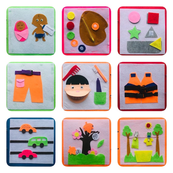 Quiet Book PDF Quiet Book DIY Super Simple Quiet Book | Etsy