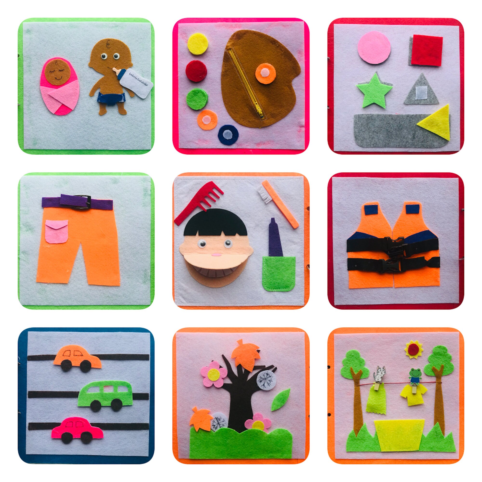 Quiet Book PDF | Quiet Book DIY | Super Simple Quiet Book | Quiet Book ...