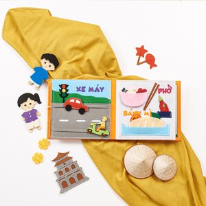 Personalized Vietnamese Baby Activity Book, Vietnamese Children's Book ...