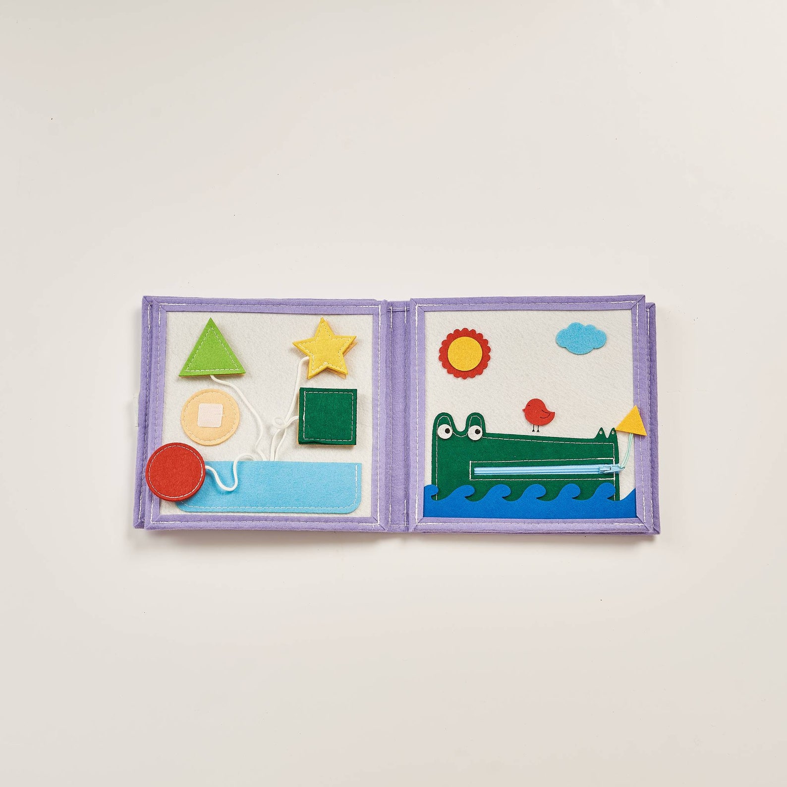 MONTESSORI Quiet Book for Toddler, Montessori Book, Busy Book ...