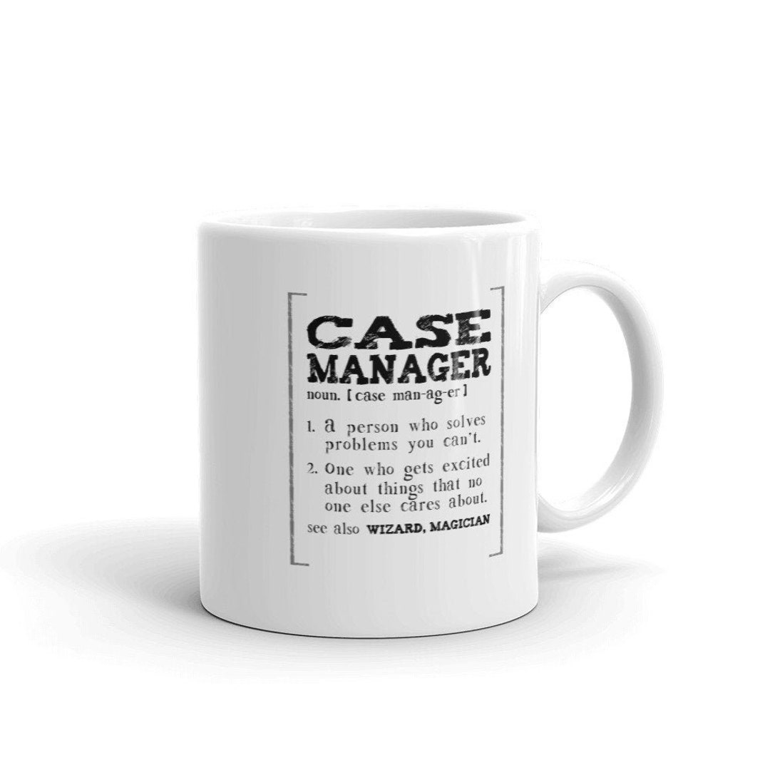 Case Manager Mug, Case Manager Gift, Present for Case Manager, Funny ...