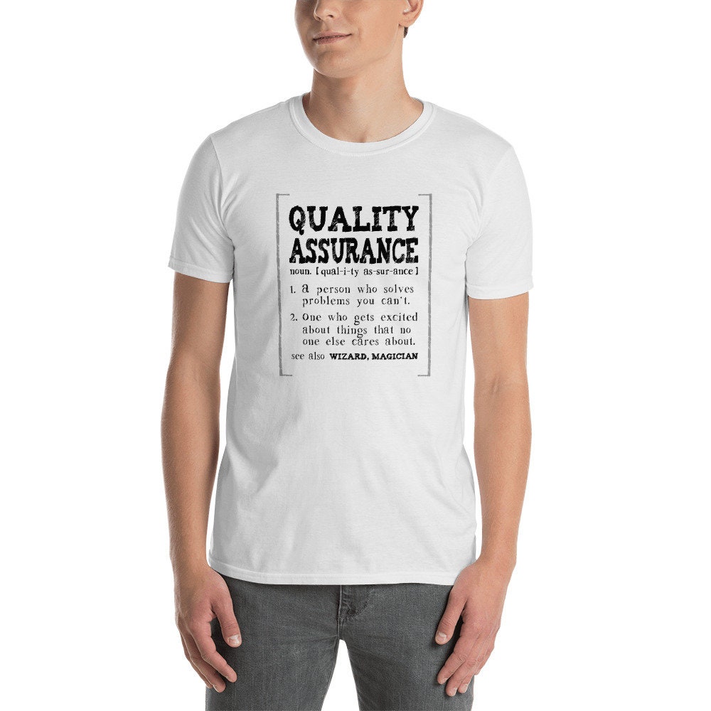 Quality Assurance Shirt, Quality Assurance Gift, Gift for Quality ...