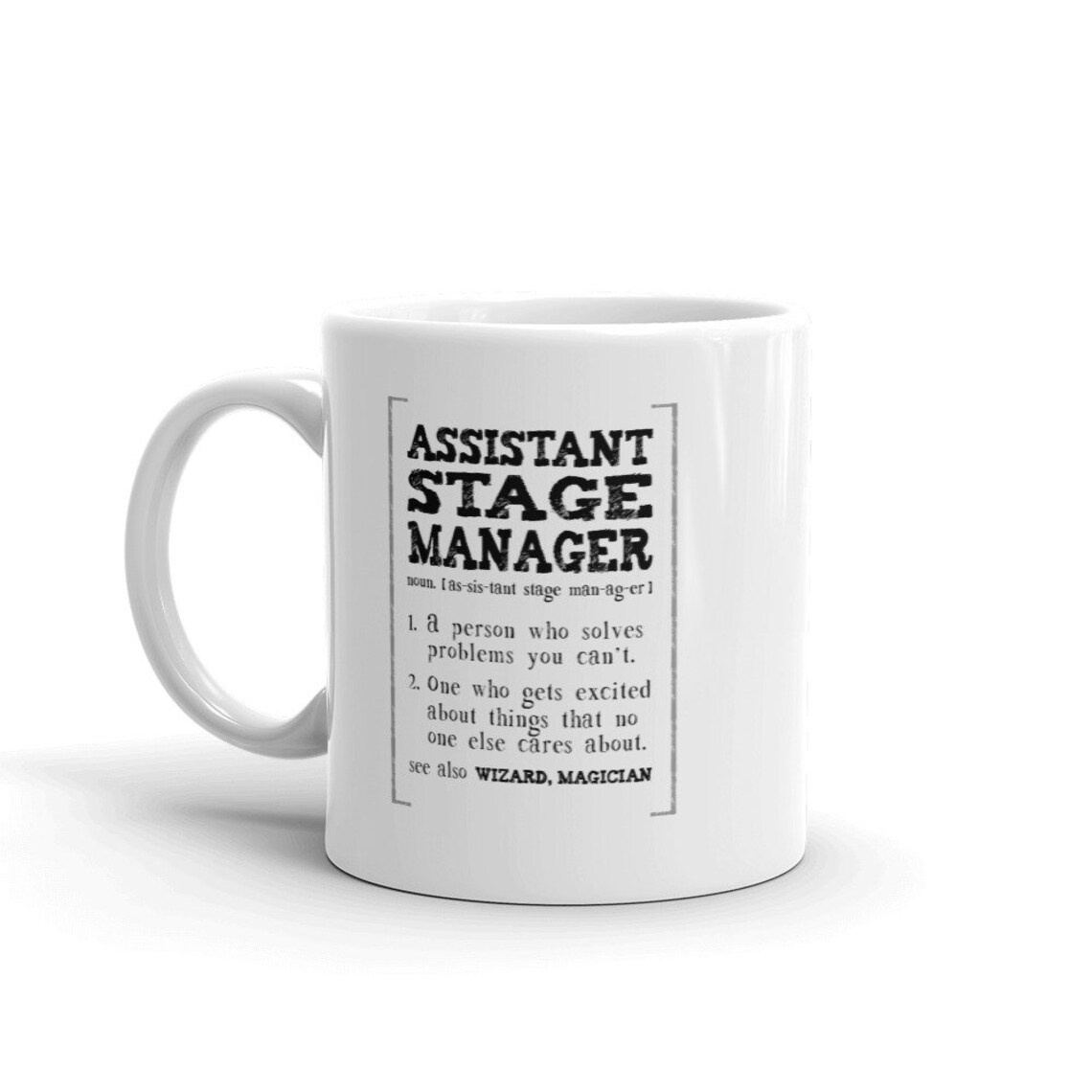 Assistant Stage Manager Mug, Assistant Stage Manager Gift, Present for ...