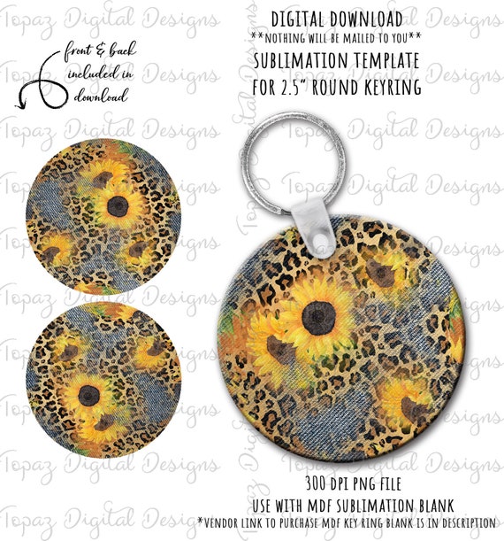 Party & Gifting Craft Supplies & Tools Digital Download Only 2.5 Round ...