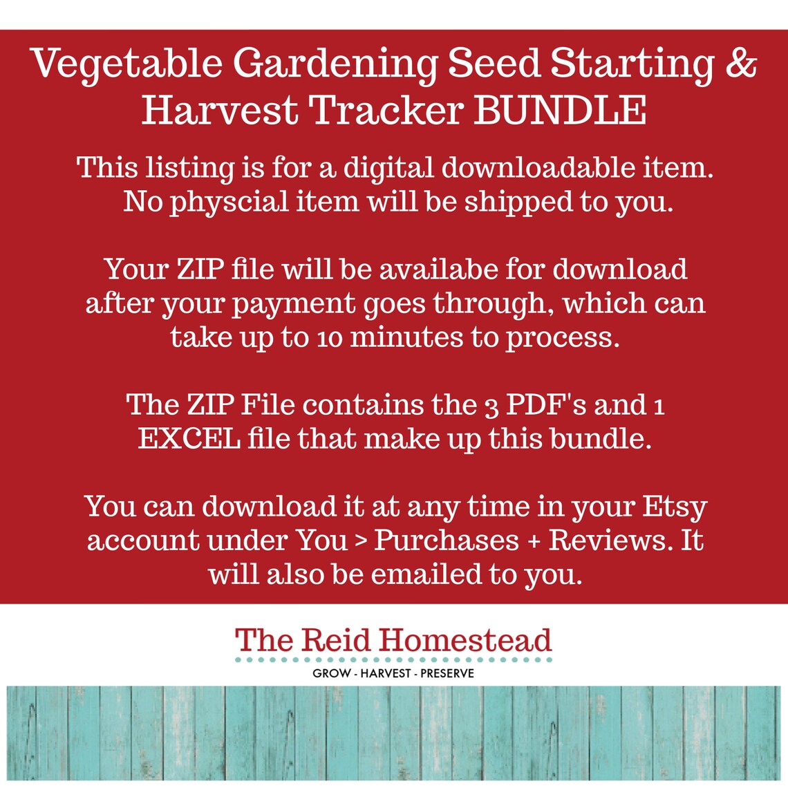 Vegetable Gardening Printable Bundle | Tips and Calendar for Starting ...