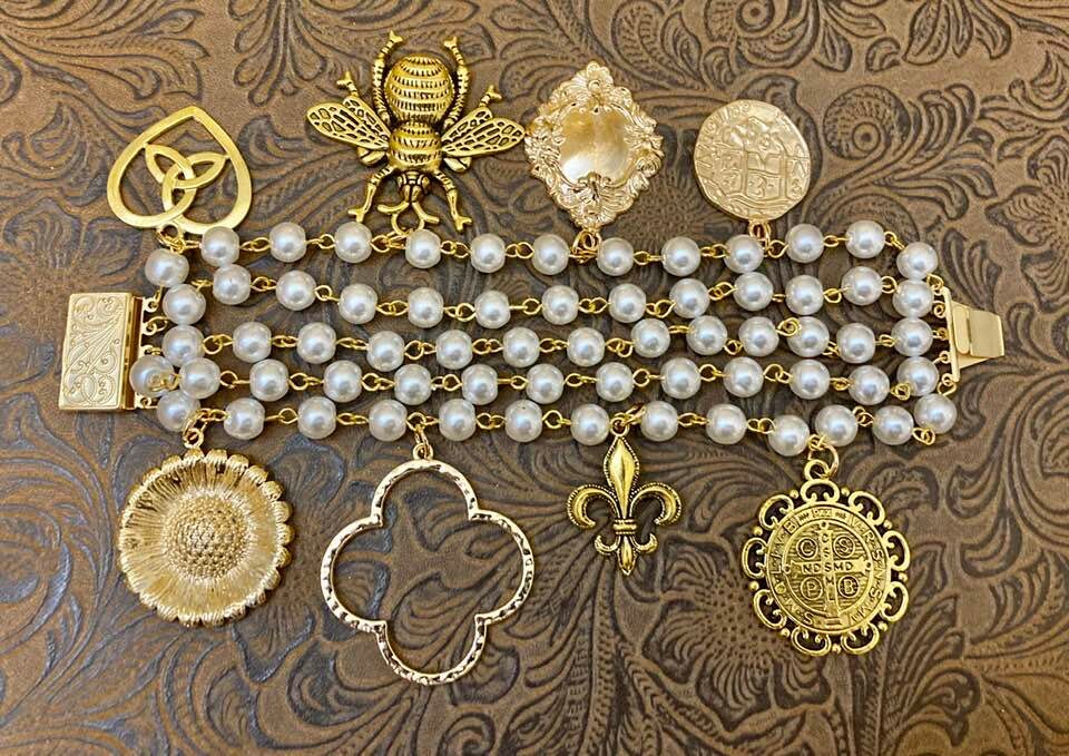 The Lisa Fremont (grace Kelly) Charm Bracelet 001L - Etsy