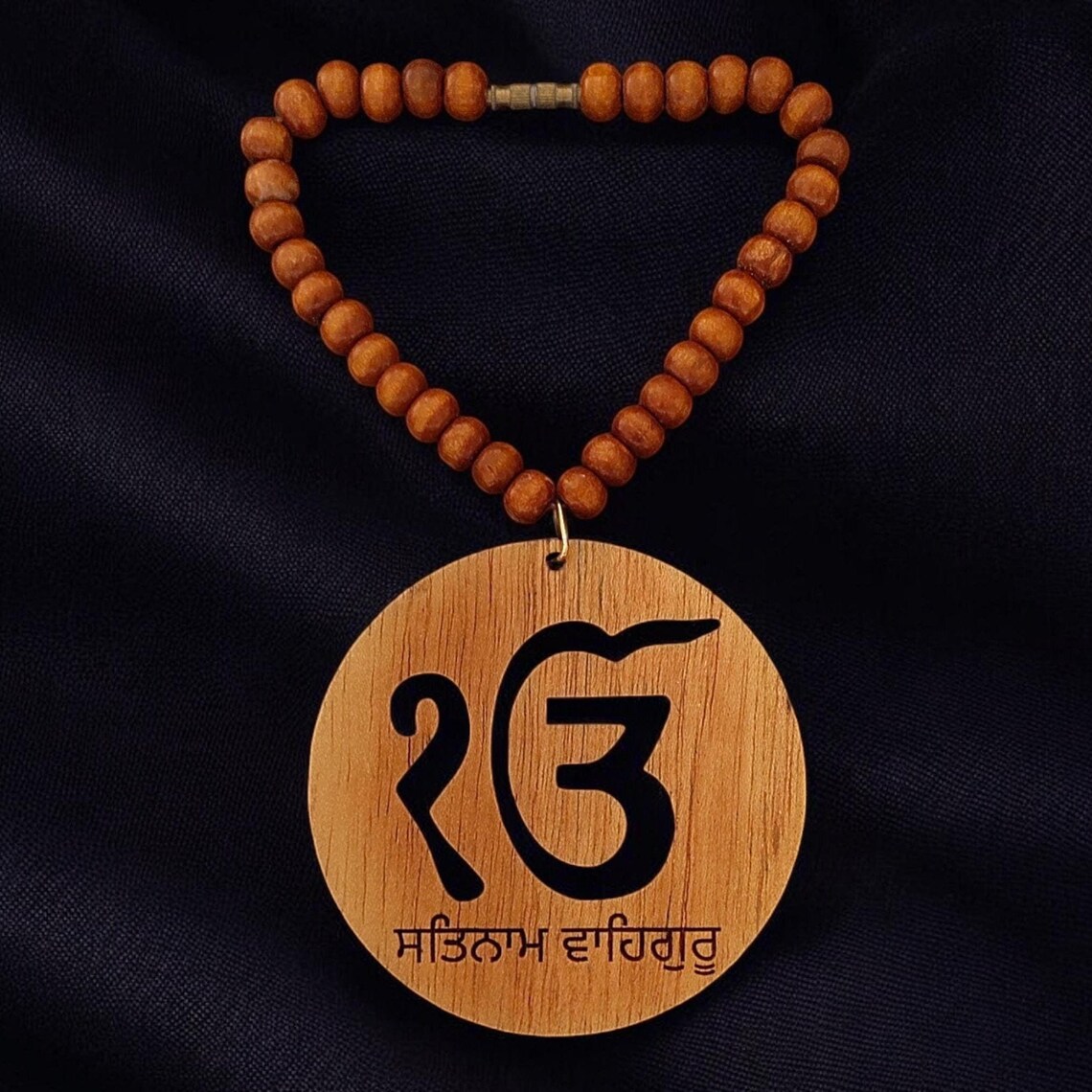 Ek Onkar Car Charm: Teakwood Sikh Decor Hanging Ornament, Sikhism Gifts ...