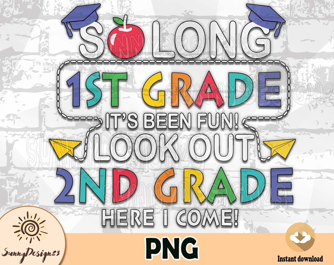 Second Grade PNG Look Out 2nd Grade Png Ready to Crush - Etsy Australia