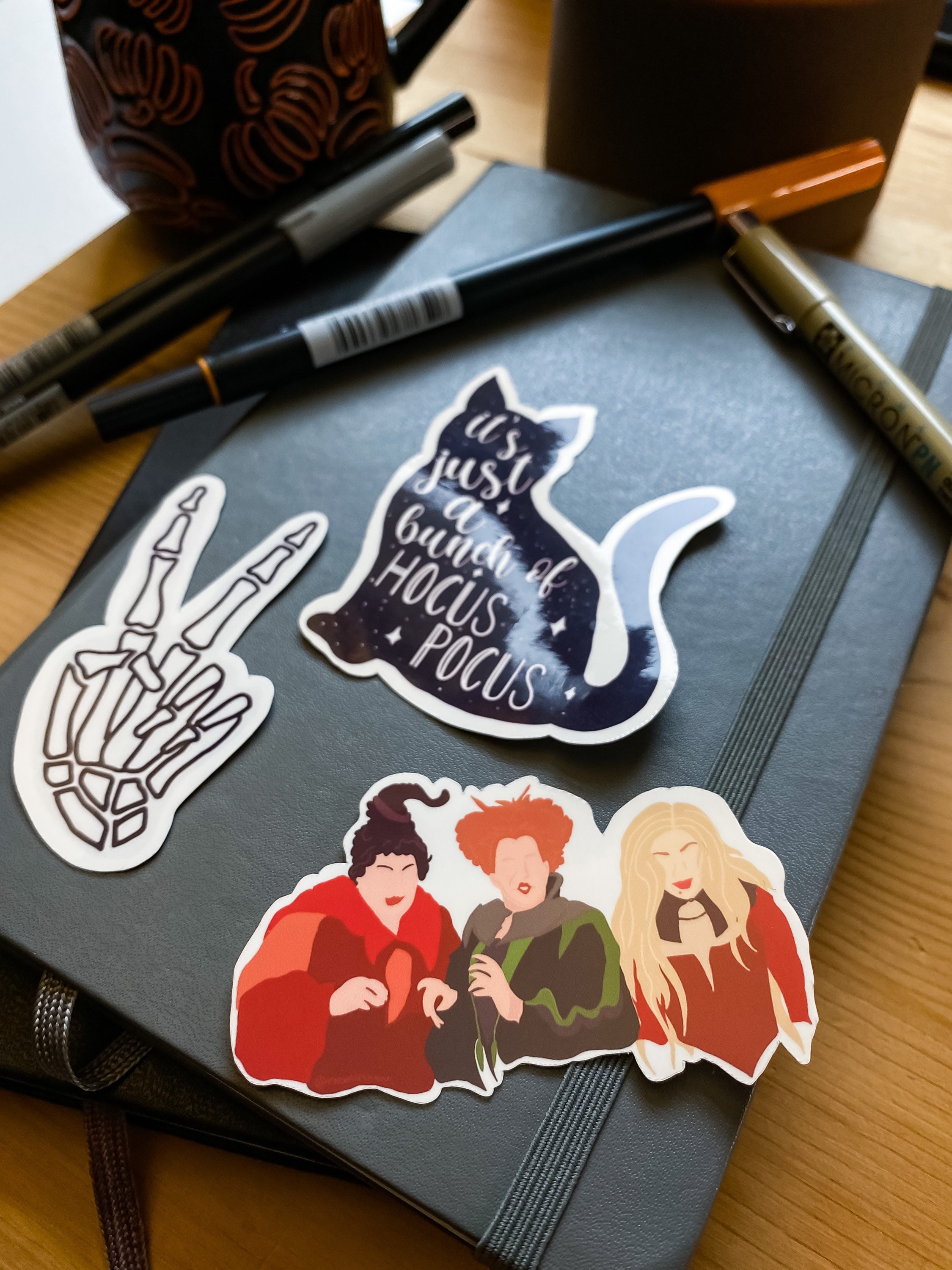 Hocus Pocus Sticker Pack / Halloween Stickers / Waterproof Stickers ...