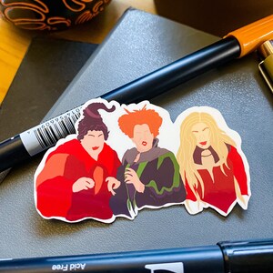 Hocus Pocus Sticker / Halloween Sticker / Waterproof Decal / Water ...
