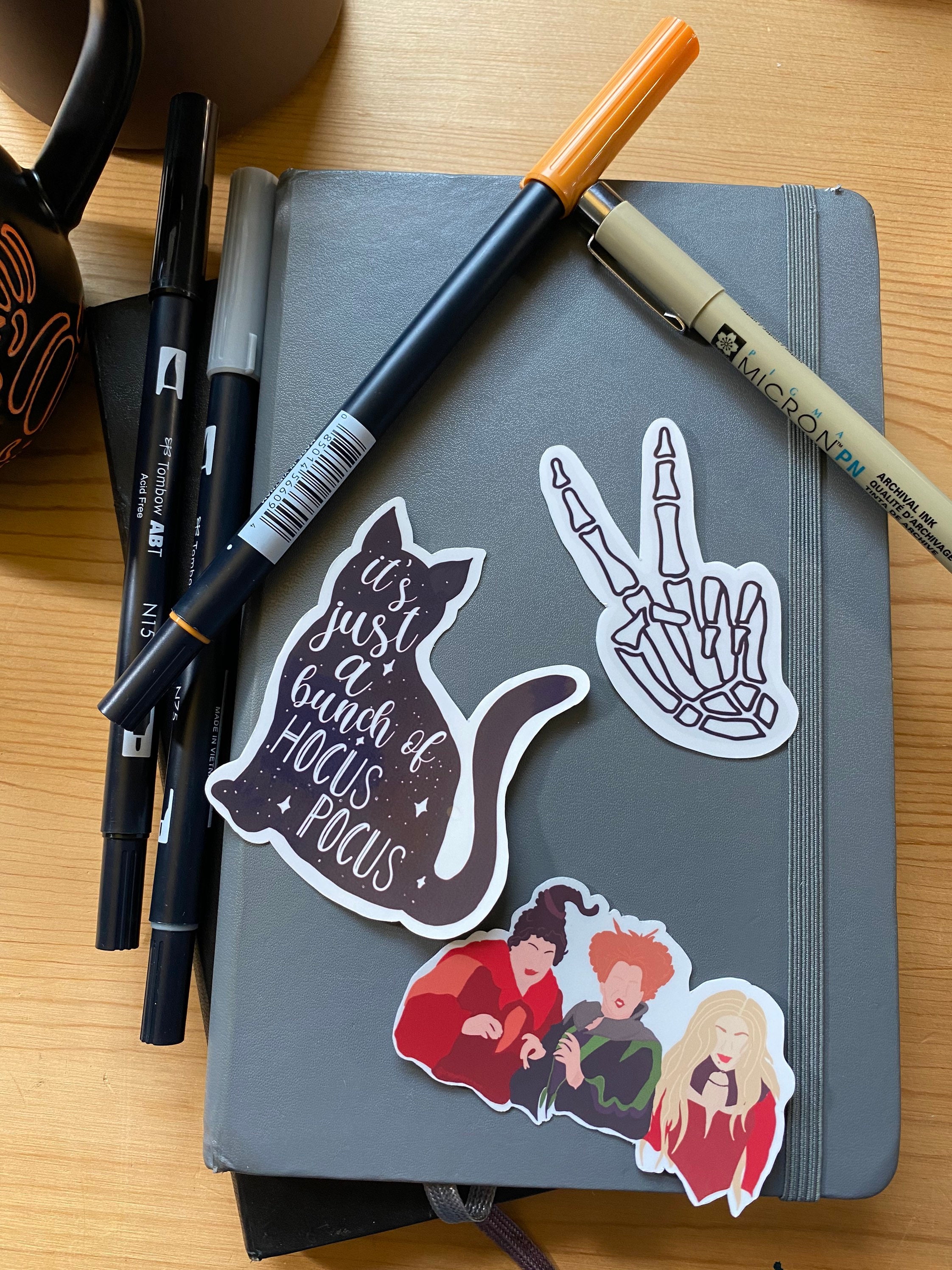 Hocus Pocus Sticker Pack / Halloween Stickers / Waterproof Stickers ...