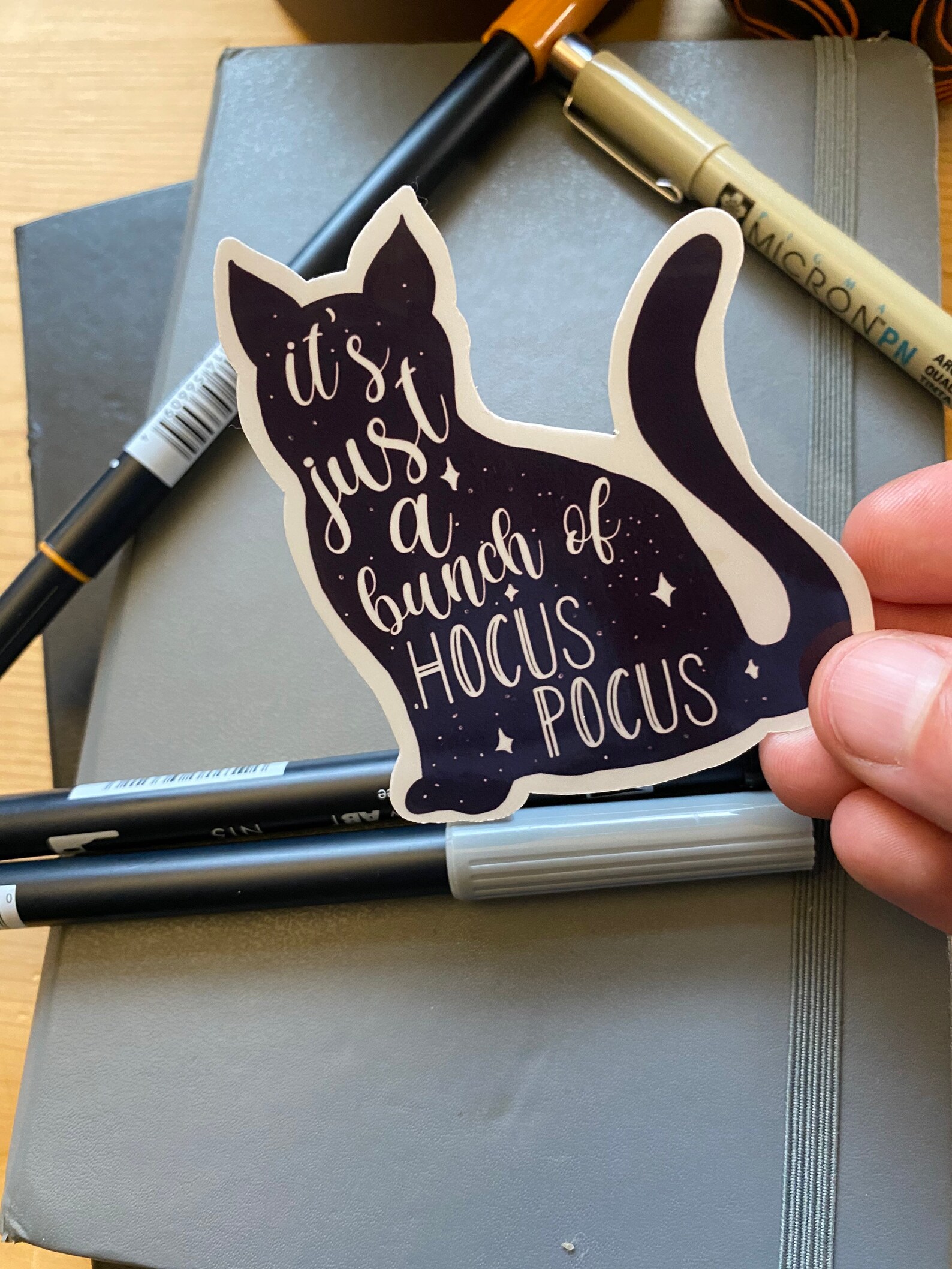 Hocus Pocus Sticker / Halloween Sticker / Waterproof Sticker / Water ...